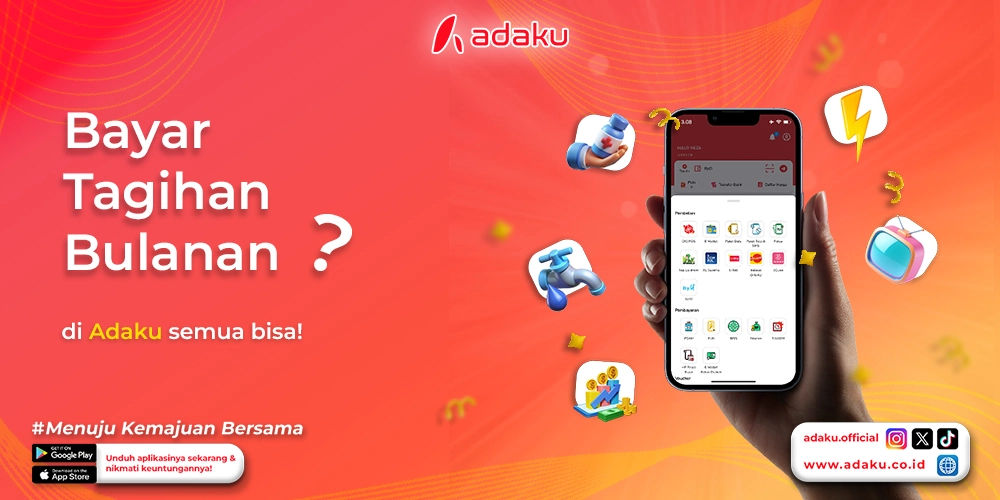 Bayar Tagihan Bulanan Mudah dan Cepat dengan Aplikasi PPOB Adaku